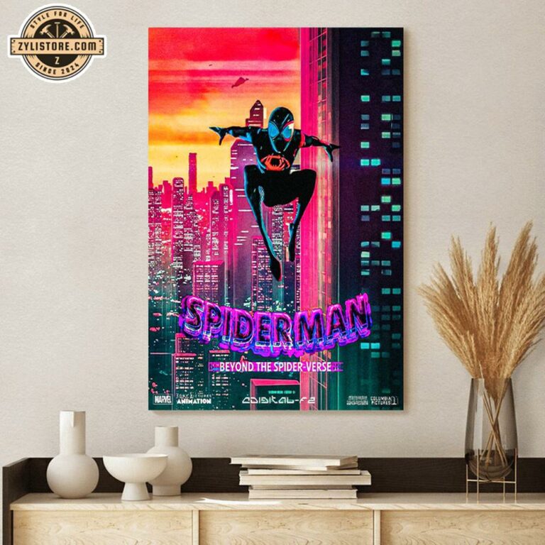 Spider-Man Beyond The Spider-Verse Poster Canvas