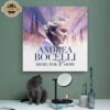 Andrea Bocelli Music Tour 2025 Poster Canvas