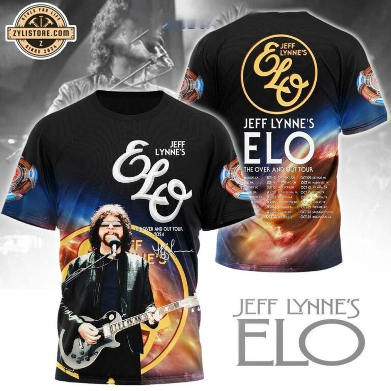 Jeff Lynne’s ELO UK Farewell Tour 2025 Poster Canvas
