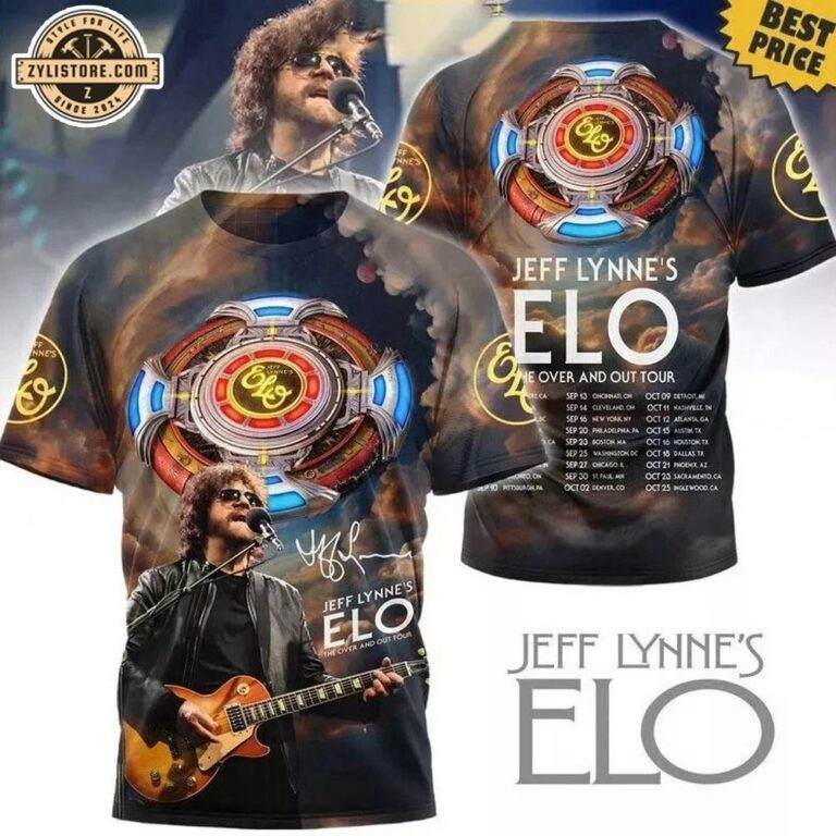 Jeff Lynne’s ELO UK Farewell Tour 2025 Poster Canvas