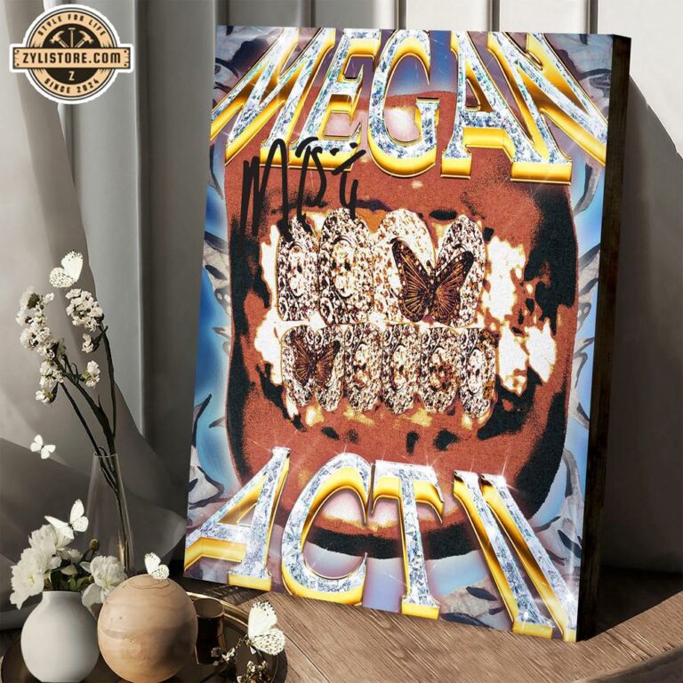 Megan Thee Stallion as Starfire for Halloween Poster Canvas