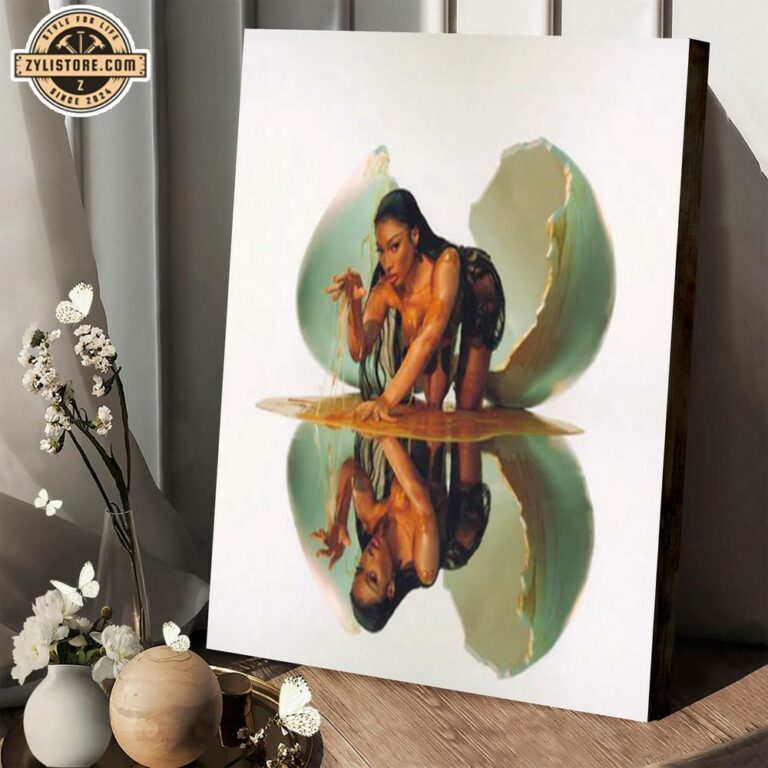 Megan Thee Stallion as Starfire for Halloween Poster Canvas