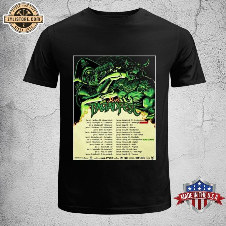 Paganfest January And February 2025 Tour Poster Canvas