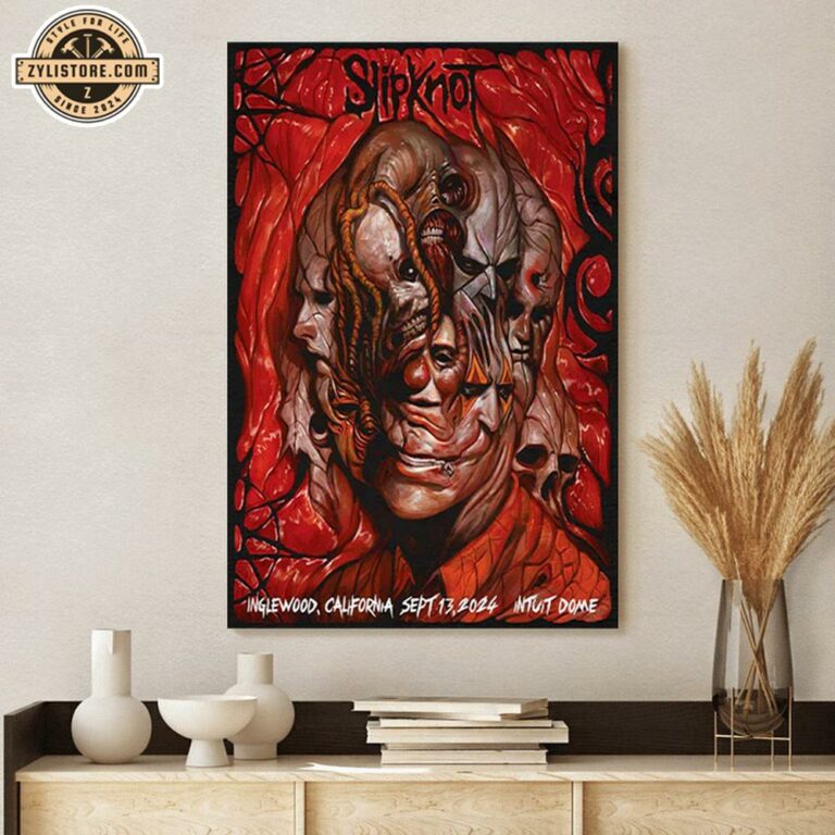 Slipknot Knotfest Australia 2025 Poster Canvas